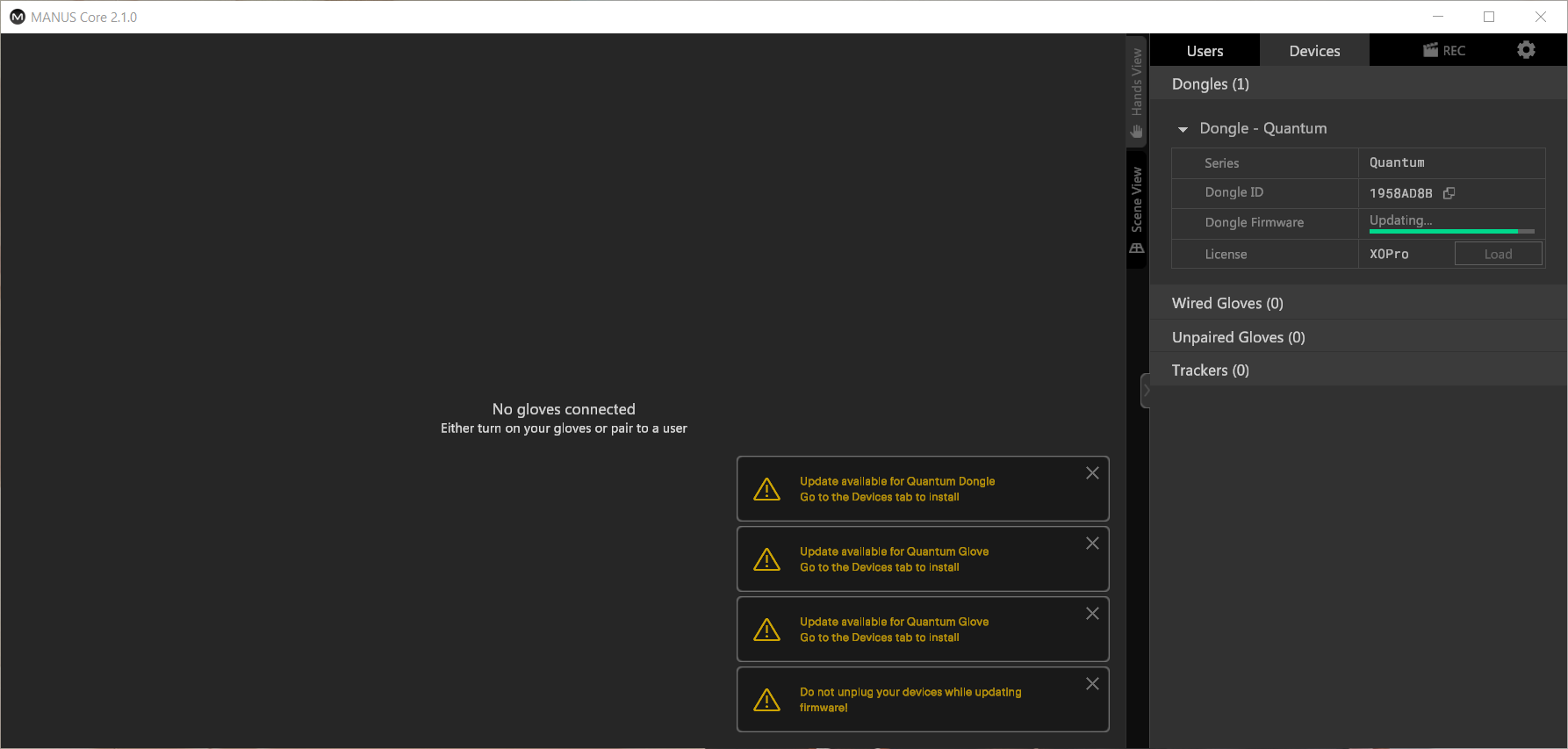 Updating device firmware - Knowledge Center